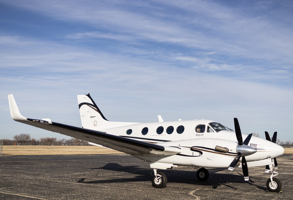 EuroTec Completes BLR Winglet Kit on King Air C90B